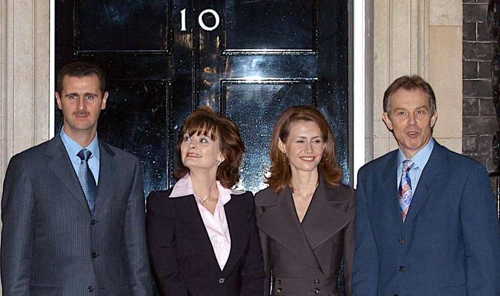 Syrian dictator ‘always welcome here’, Tony Blair said